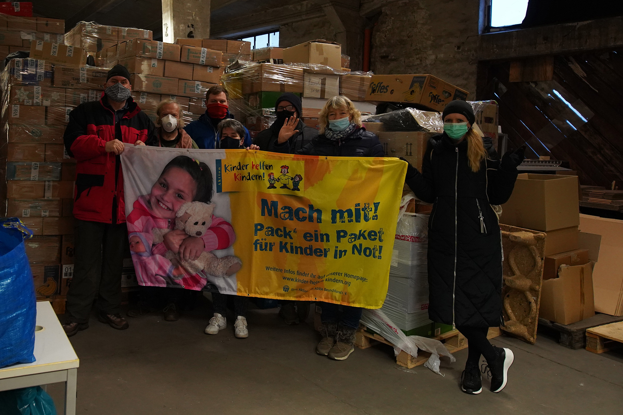 Paketaktion 2020 – Aktion Kinder helfen Kindern